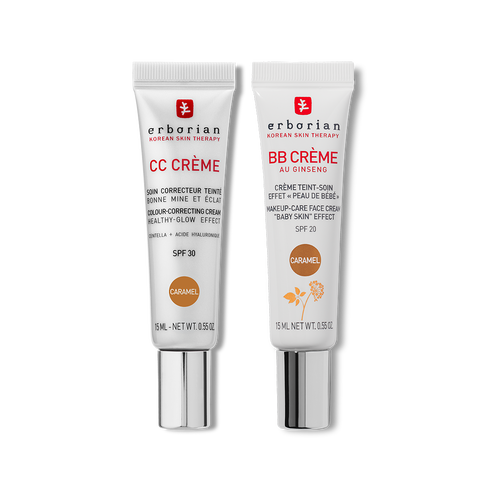 Caramel Complexion Duo | BB Cream & CC Cream Caramel | ERBORIAN UK